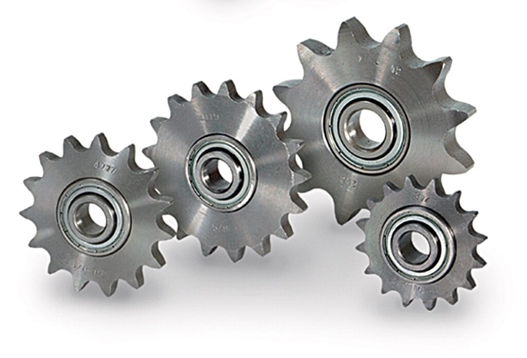 British Standard Simplex Idler Plate Wheels in Carbon Steel complete ...